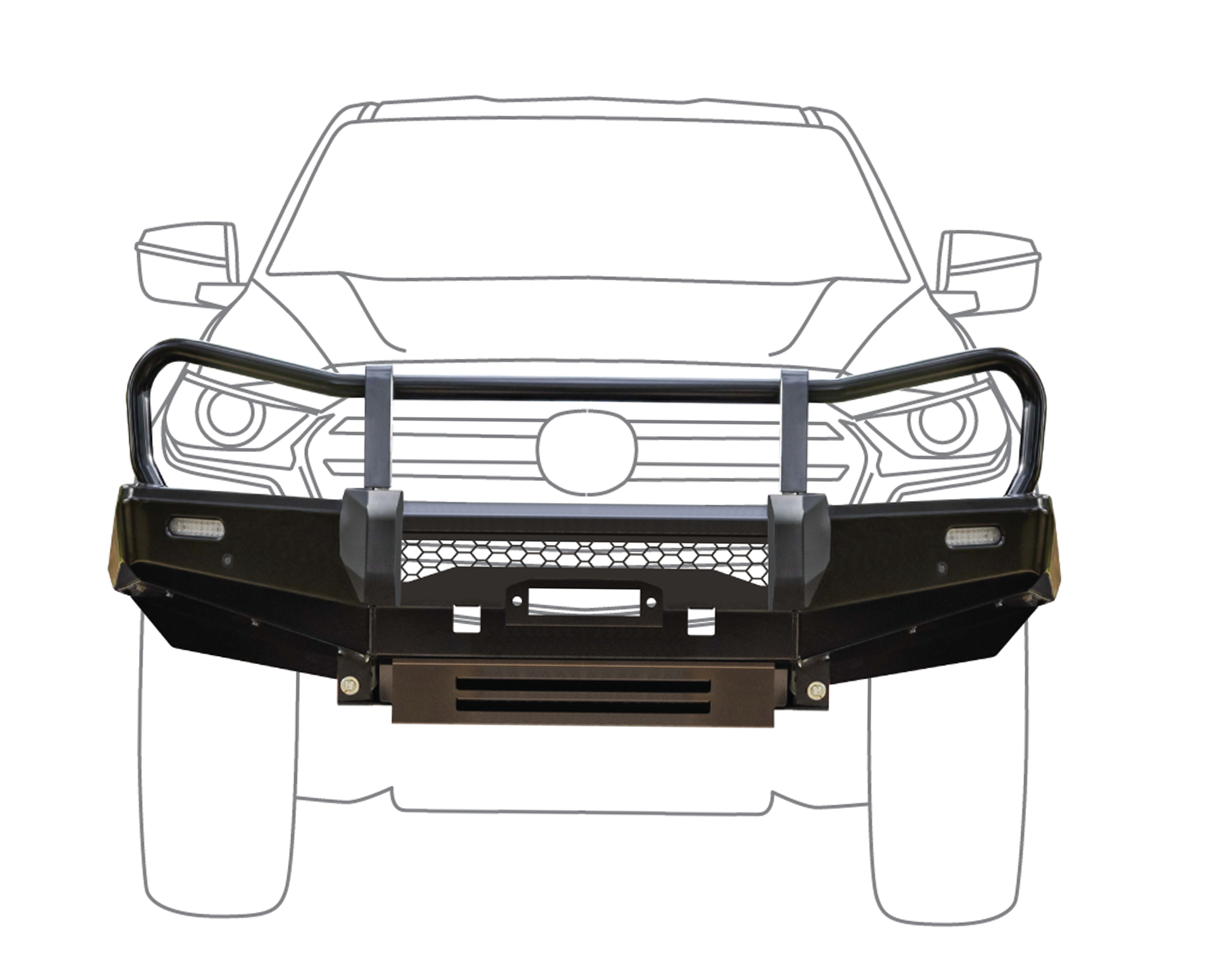 Commercial Bull Bar – Ironman 4x4 International