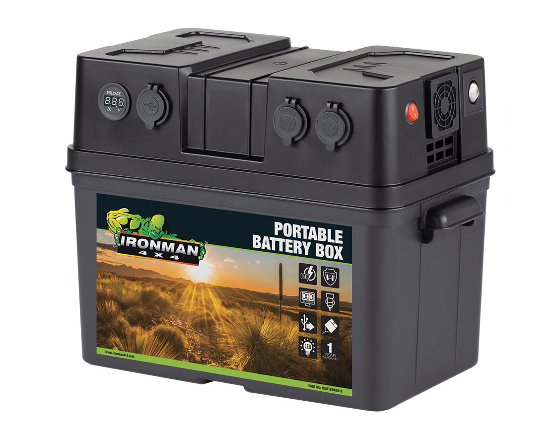 Battery Box (Portable, Dc Outlets) – Ironman 4x4 International
